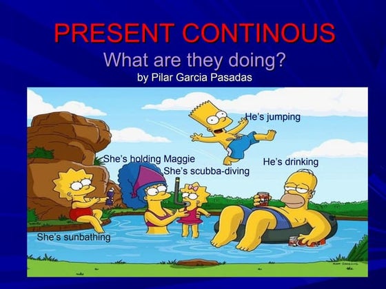 Trinity grade3 - Directions / Present Continuous | PPT