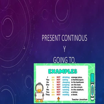present continous y going kecbjbbjbjbjbj | PPTX