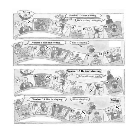 Present continuos boardgame activity | PDF