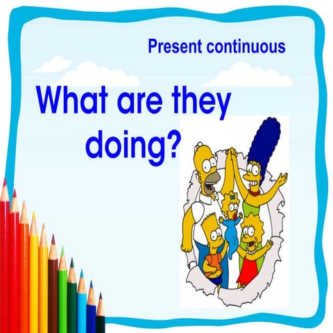 Present continuous | PPT