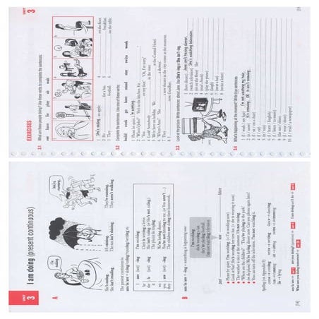 Present continuous pages3 4 | PDF
