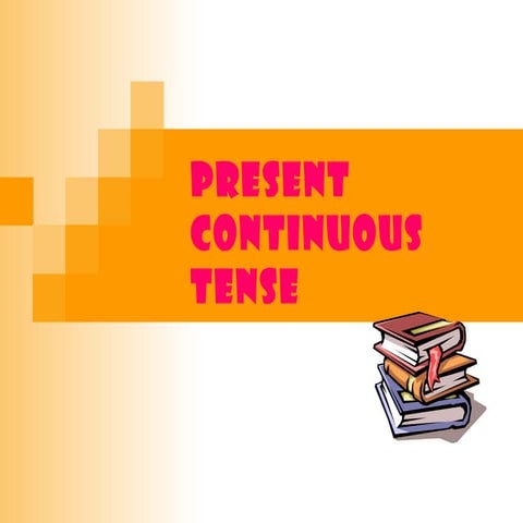 Present continuous tense | PPT