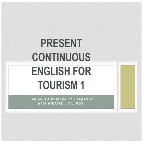 Present Continuous vs Present Simple | PPT