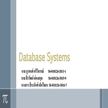 Presentation Database Group 4 | PPTX