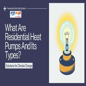 What Are Residential Heat Pumps And Its Types? | PDF | Home Appliances ...