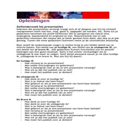 Presenteer jezelf met LEF | PDF