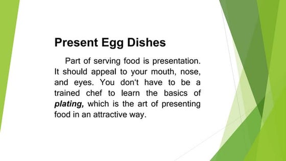 Market forms of egg | PPT