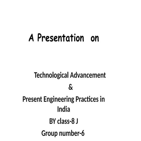 present engineering.pptx on engineering. | PPT