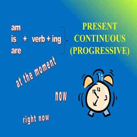 Presente Progresive inglésssssssssssss.ppt