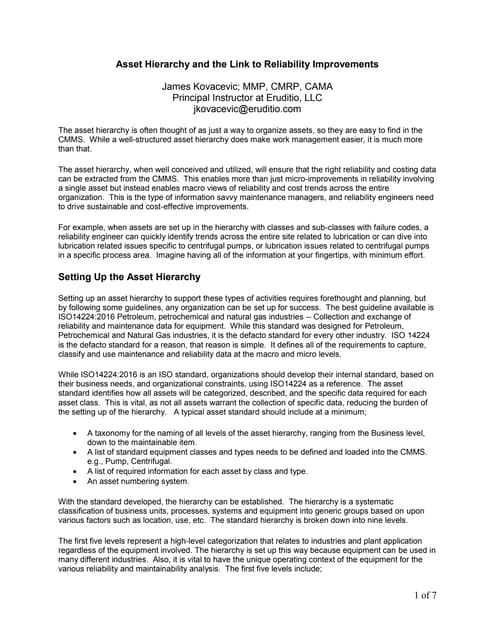 Failure Codes in IBM Maximo Asset Management | PPT