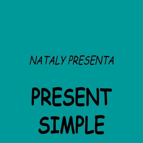 Presente Simple. | PPT
