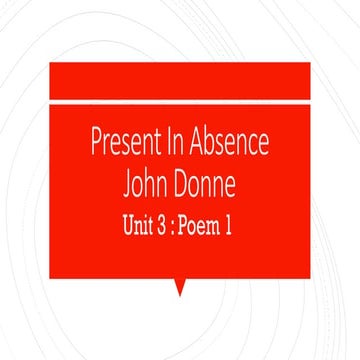 Present In Absence.pptx #graduation # english | PPTX