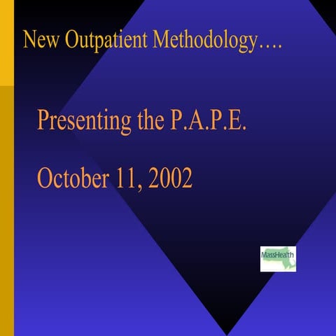 Presenting The P.A.P.E. | PPT