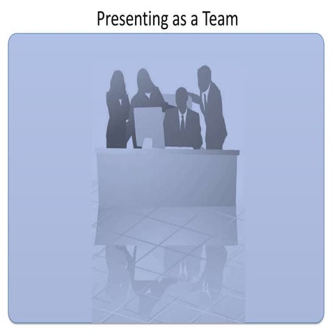 Presenting as a team | PPTX
