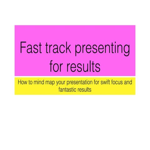 Presenting for results | PDF
