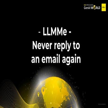 Never Reply to an Email Again | PPT