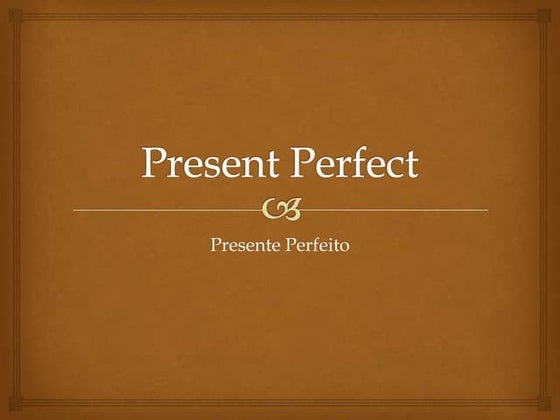 verbo to be | PPT