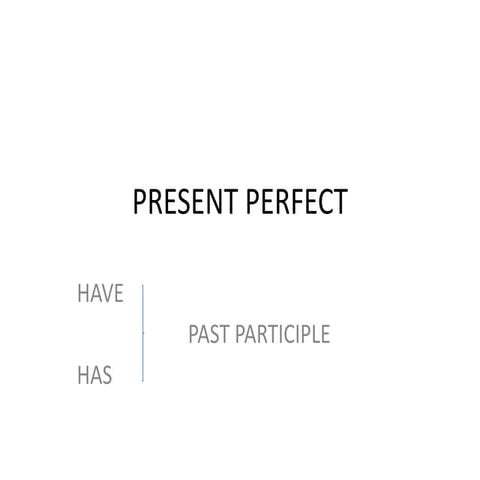 Present Perfect | PPT