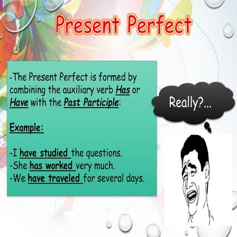 Present Perfect | PPTX