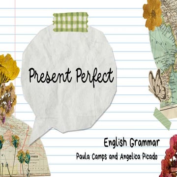 Present perfect- English. Presentation.- | PDF