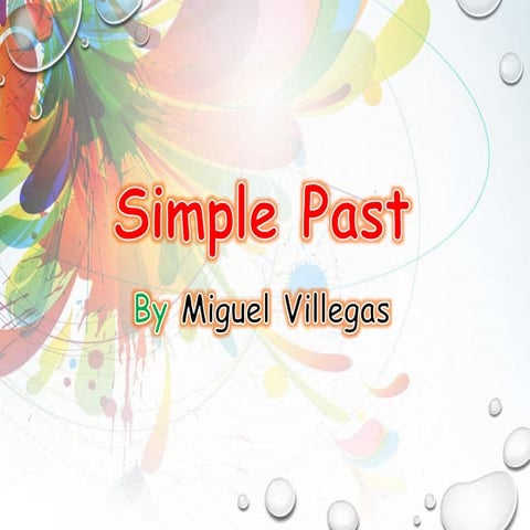 Simple Past versus Present Perfect | PPTX