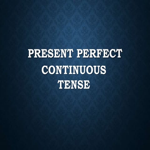 Present perfect cont lesson.pptx
