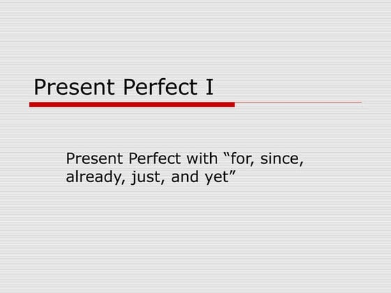 Mixed tenses | PPT