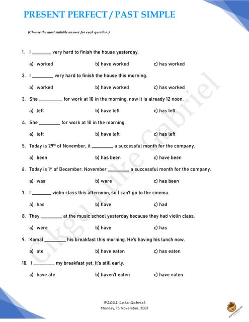 English tests | PDF