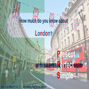 Present Perfect Tense presentation on grammar | PPT