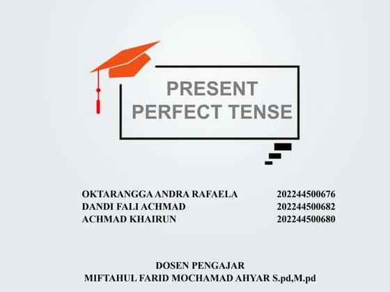 Present Perfect Tense for English Grammar | PPT
