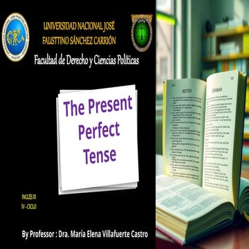 Present Perfect Tense Pptx 2025 Lima Per Pptx
