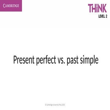 Present Perfect Vs PAST Simple.pdf