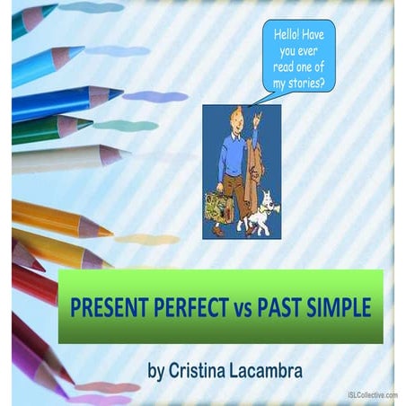 Present Perfect vs Past Simple.pdf for begginner | PDF
