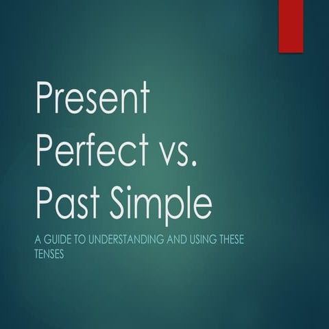 Present_Perfect_vsPast_Simple.pptx. You will discover | PPTX