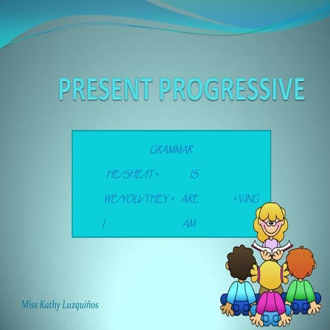 Present progressive | PPT