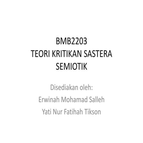 Present sastera | PPT