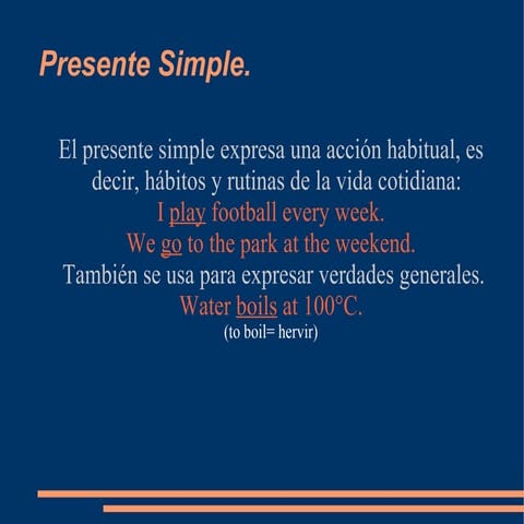 Present Simple | ODP