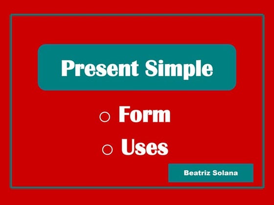 Present Perfect Vs. Past Simple | PPT