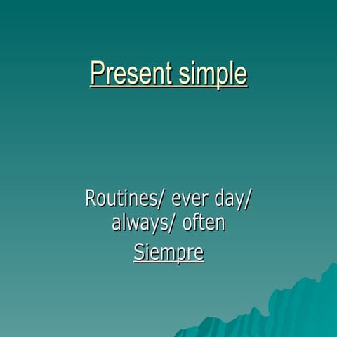 Present simple | PPT