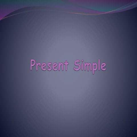 Present simple | PPT