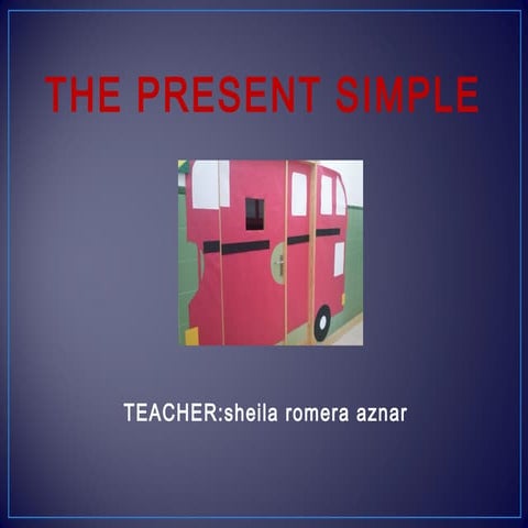 Simple present tense | PPTX