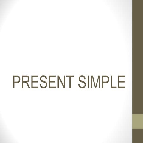 Present simple | PPT