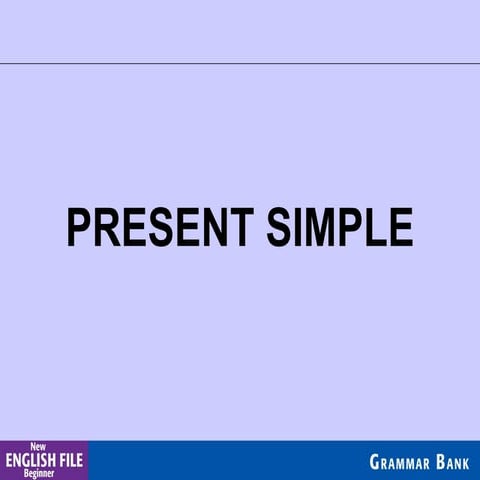 Present simple | PPT