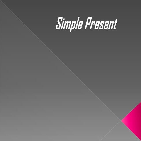Present simple | PPTX