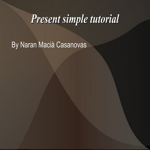 Present simple | ODP