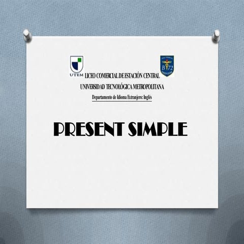 Present simple | PPT