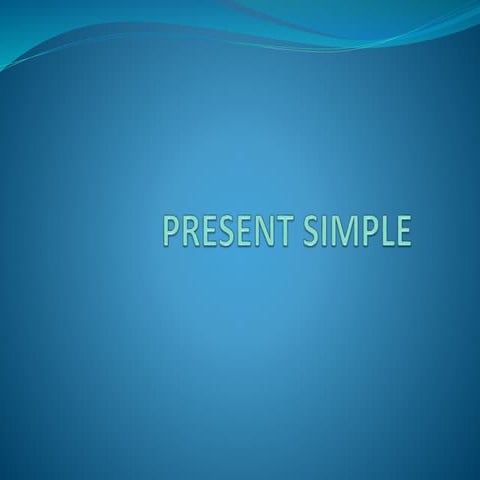 Present simple | PPT