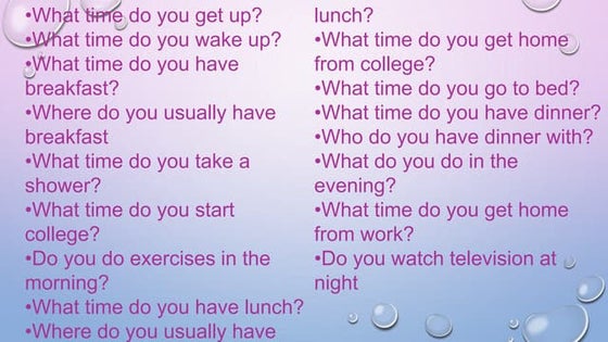 Present Simple Tense | PPTX
