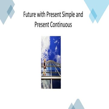 Present simple and continuous for the future.pptx