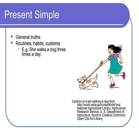 Present simple lecture | PPT
